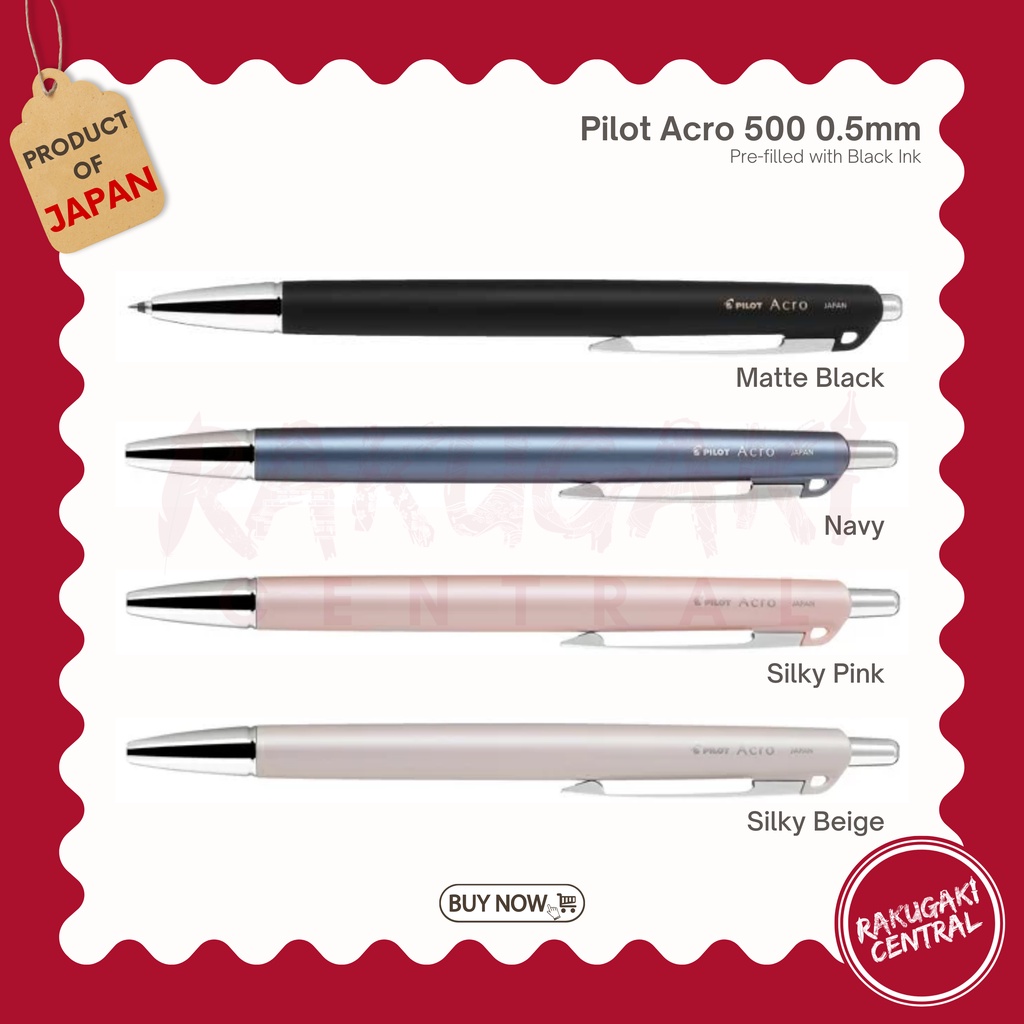 Pilot Acro 500 0.5mm Ballpoint Pen | Shopee Philippines