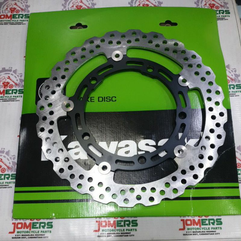 NINJA 650 Z650 FRONT / REAR W/SENSOR ROTOR DISC GENUINE 41080-0666-11I ...
