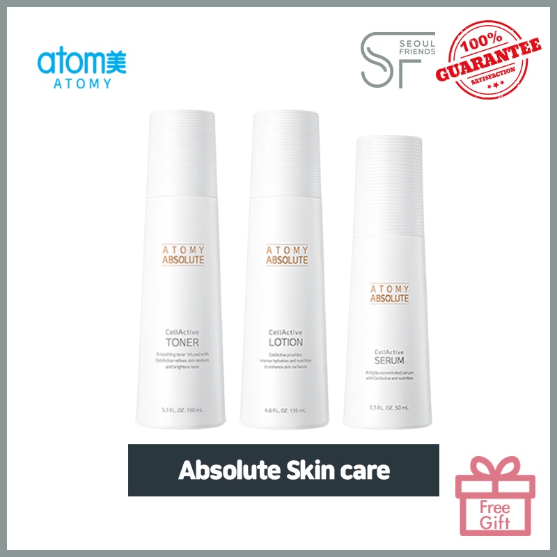 [Atomy] Absolute Skin care (toner/lotion/serum) | Shopee Philippines