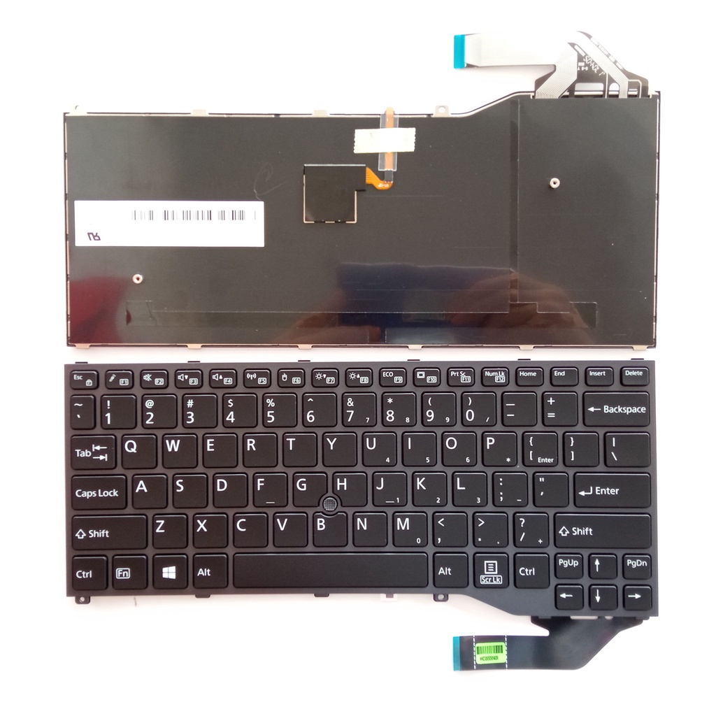 Fujitsu Lifebook P727 P728 U729x KEYBOARD US ENGLISH CP724817-03 with ...