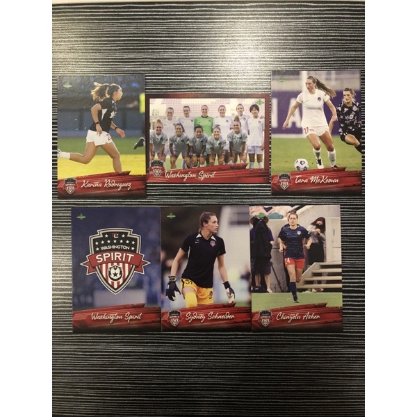 NWSL PARKSIDE 2021 Premiere Edition Vol 2 - Washington Spirit Cards ...