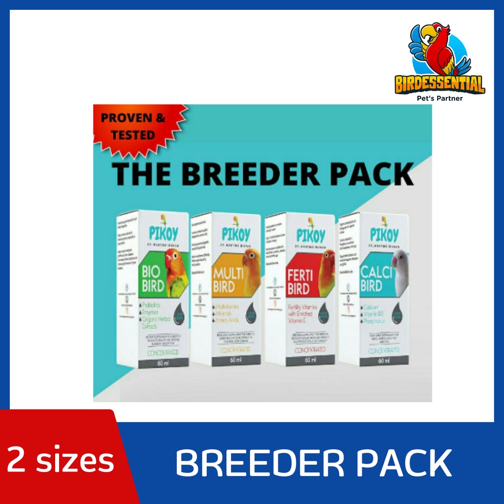 PIKOY THE BREEDER PACK - 4 Pillars of Healthy & Successful Breeding, 4 ...