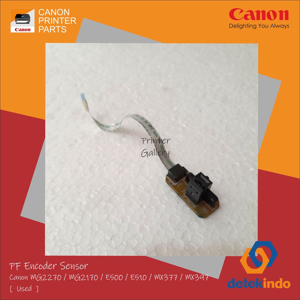 Pf Encoder Sensor / Timing Disk Reader Canon MG2270 E500 MX377 Printer ...