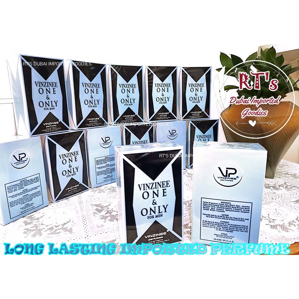 One & Only Vinzinee Perfume For Men EDP Long-Lasting Perfume 50ml ...