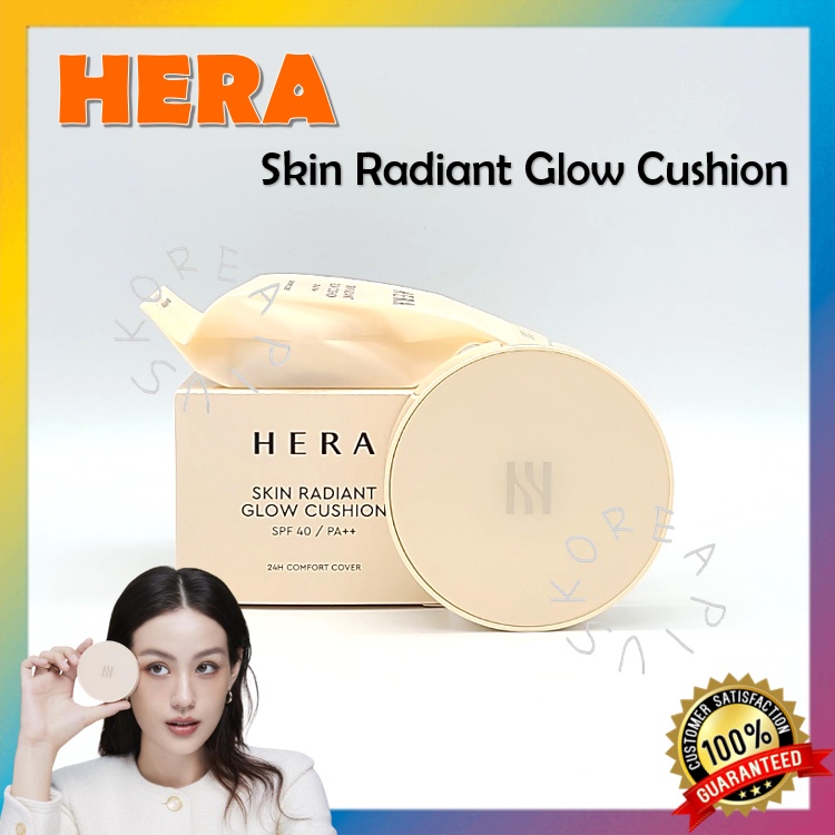 [HERA] Skin Radiant Glow Cushion SPF40 PA++ 15g & Refill 15g | Shopee Philippines