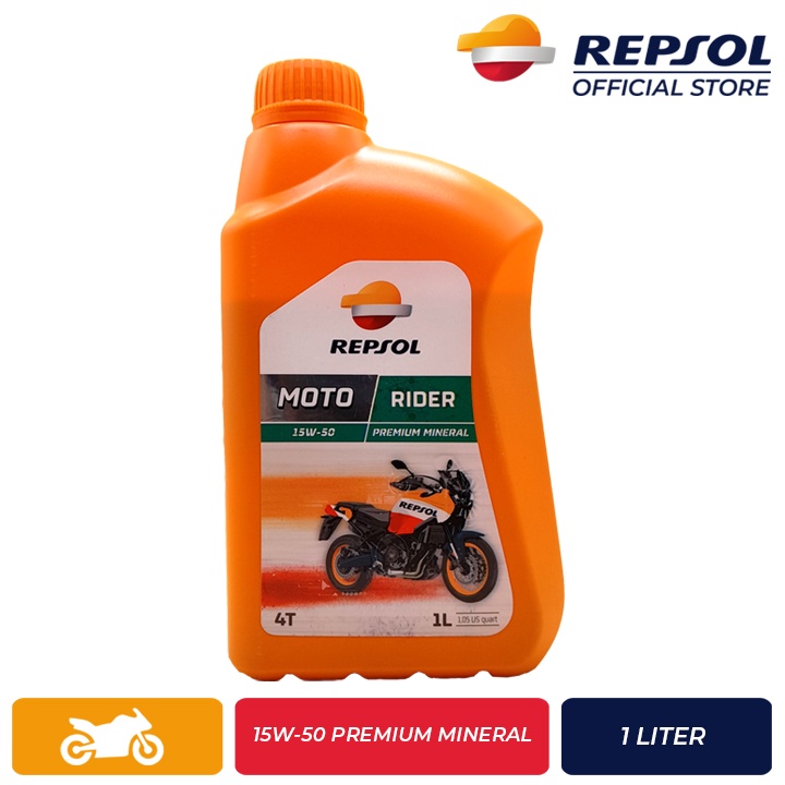 Repsol Moto Rider 4T 15W50 1L | Shopee Philippines