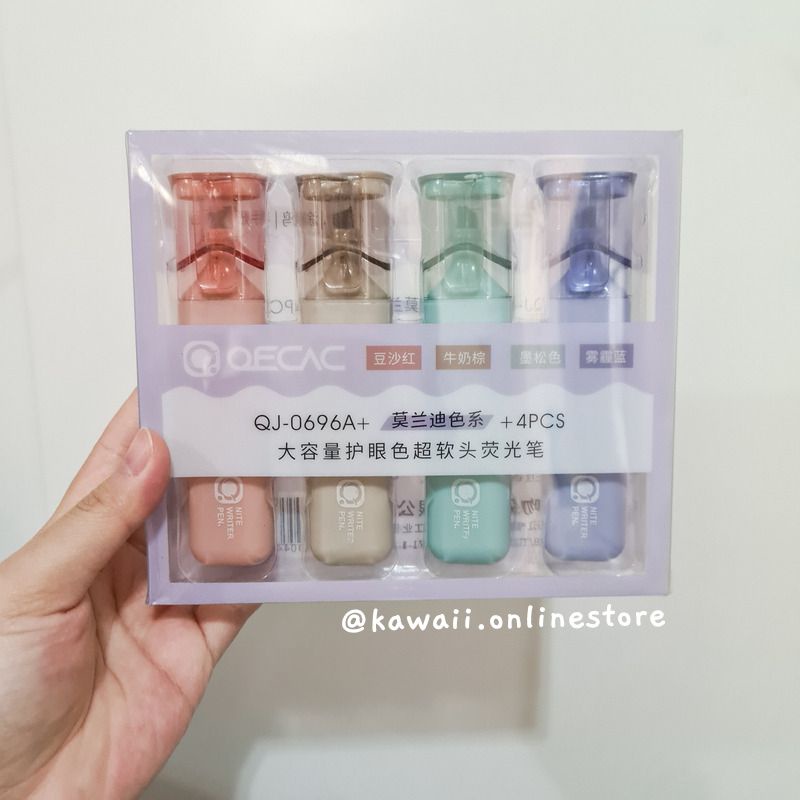 4pcs Stabilo Marker Warna Pastel Highlighter Pulpen Set Color Penanda ...