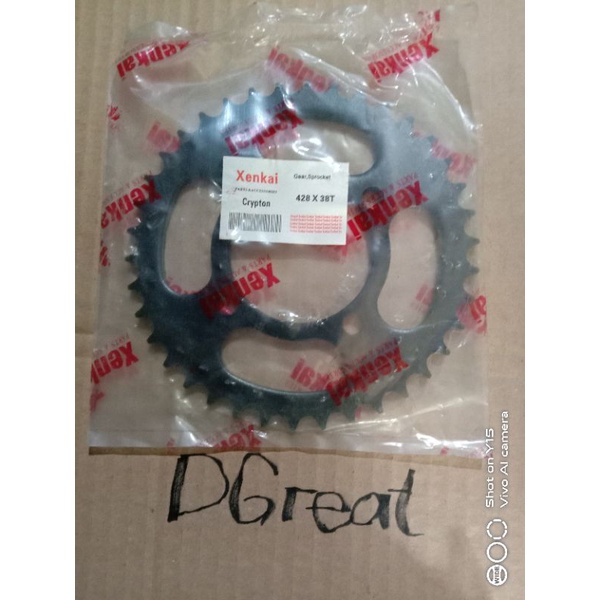 rear sprocket Yamaha RS100/crypton/stx/ytx | Shopee Philippines