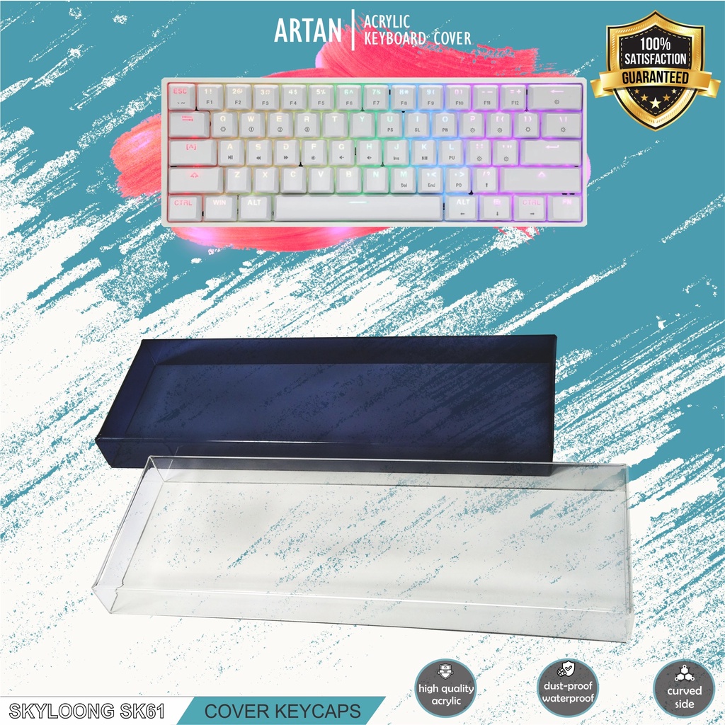SKYLOONG SK61 ACRYLIC KEYCAPS OFFICIAL KEYBOARD CAPS PROTECTIVE COVER ...