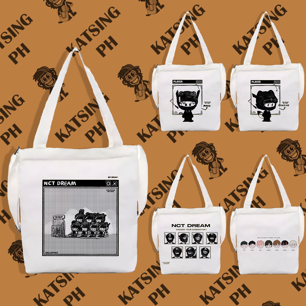 Kpop Canvas Sling x Tote NCT 127 Dream Korean Cute Premium High Quality ...