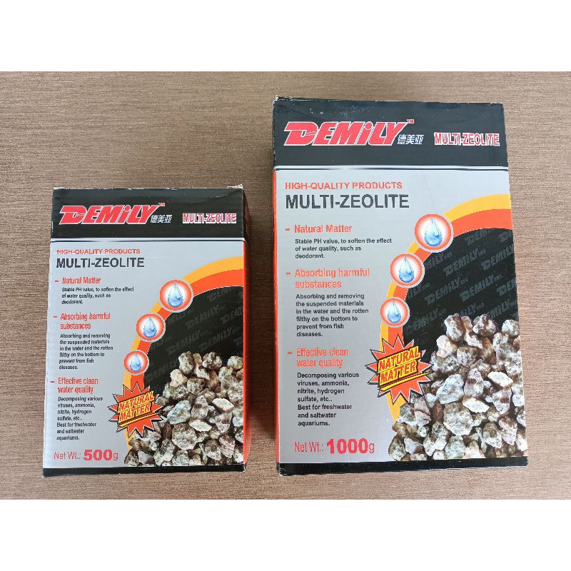 Demily Multi - Zeolite Rock Filter Media Aquarium & Pond 500g | 1000g ...