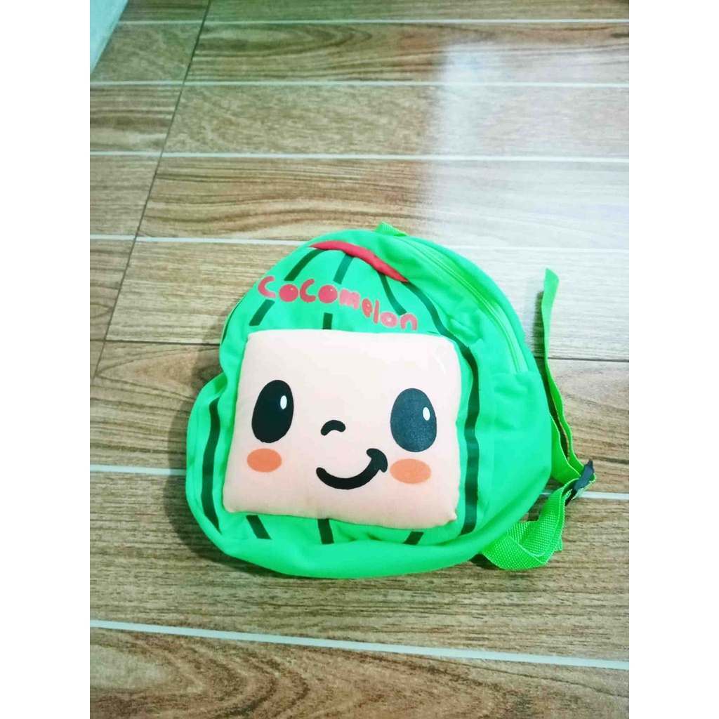 Cartoon Character Kids Backpack Bag for Baby Boy and Girl(COCO MELON ...
