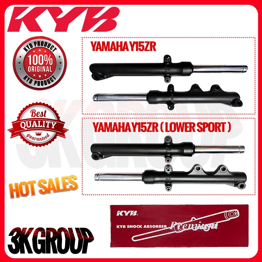 YAMAHA Y15 ( B17 ) / Y15ZR LOWER SPORT KAYABA KYB Front Absorber ( Damper / Fork ) | Shopee ...