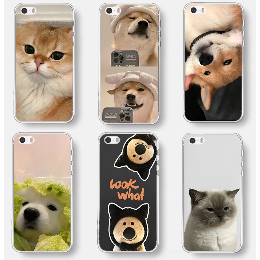 For iPhone 4 4S 5 5S se 6 6s silicone soft TPU phone back case | Shopee ...