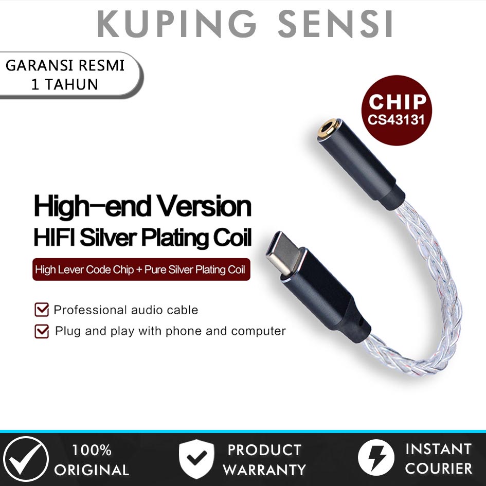 Jcally JM20 DAC CS43131 Type C to 3.5mm Ibasso DAC Chipset | Shopee ...