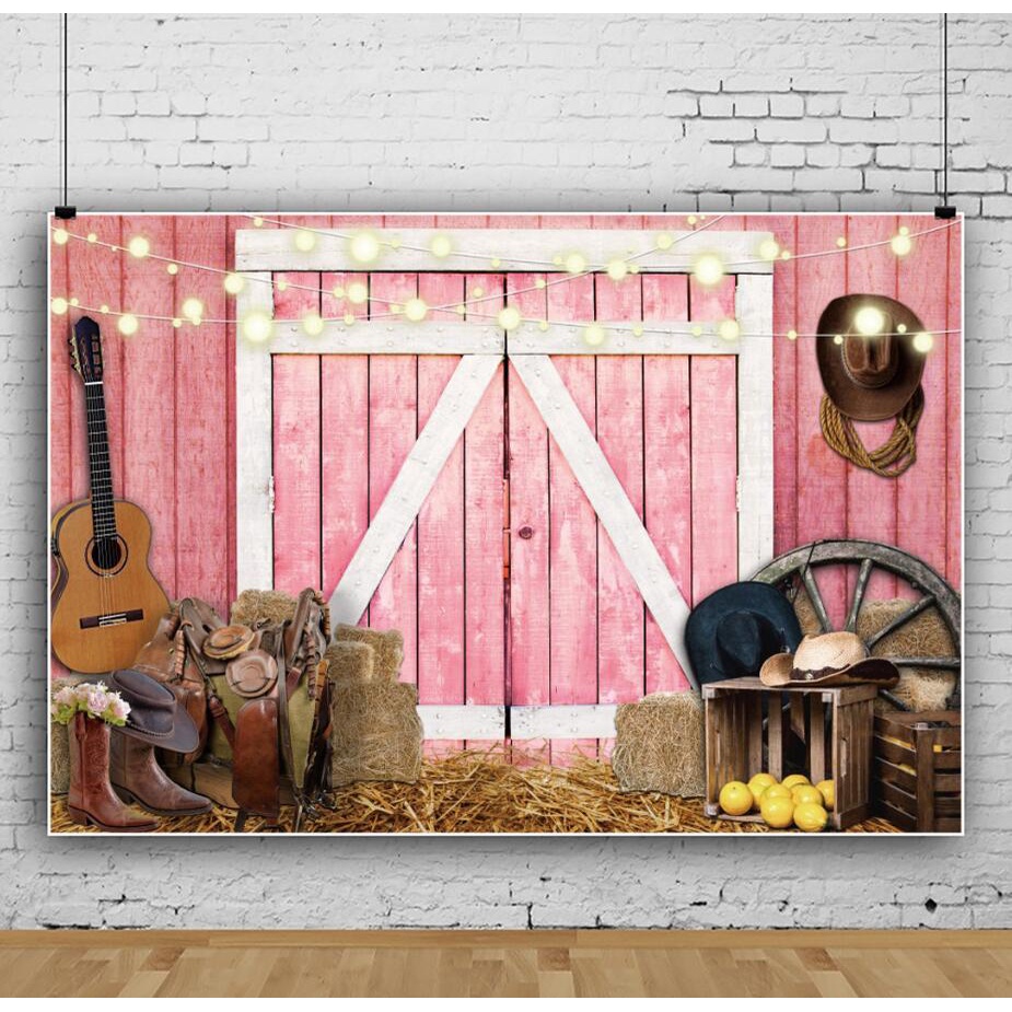 Cowboy Wild West Birthday Backdrop Western Cowboy Party Decoration ...