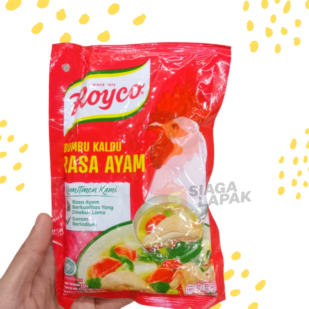Royco Chicken Flavor Powdered Broth 230 gr | Shopee Philippines