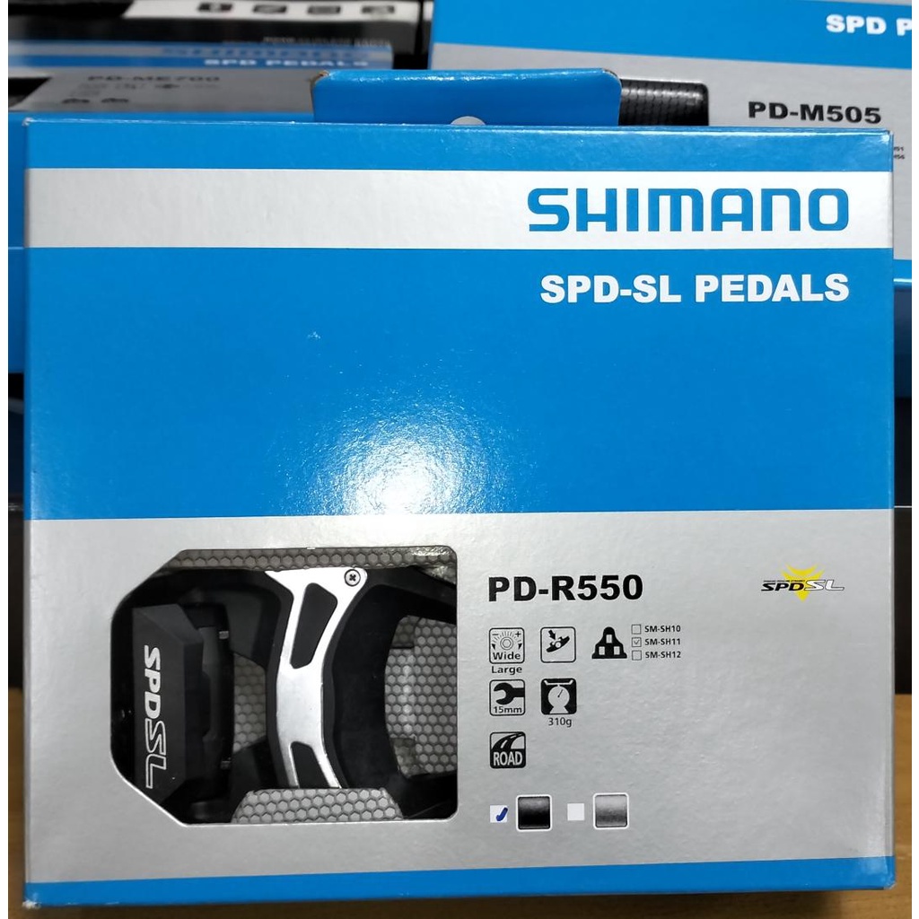 Shimano PD-R550 Pedals for Road Bikes | Shopee Philippines