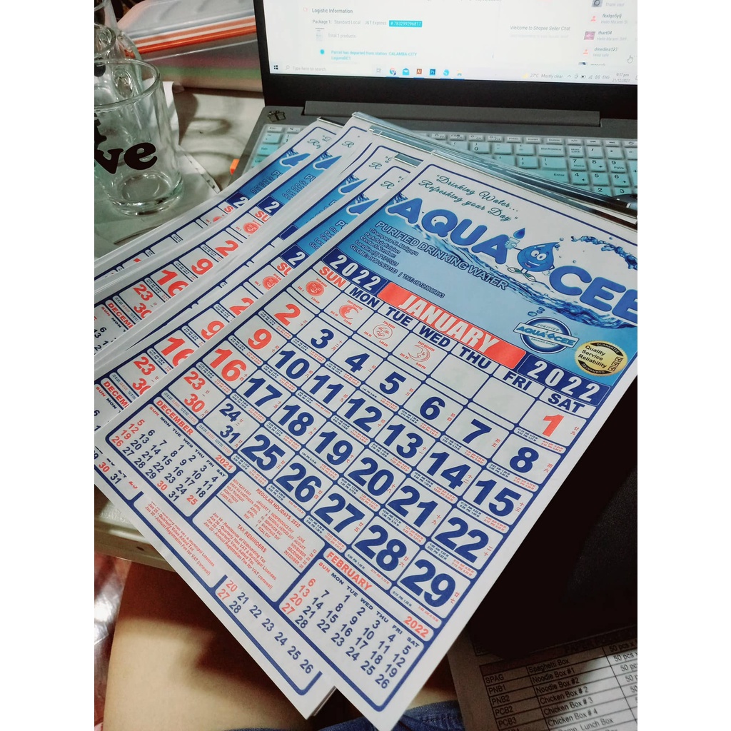 2024 Calendars(assorted) | Shopee Philippines