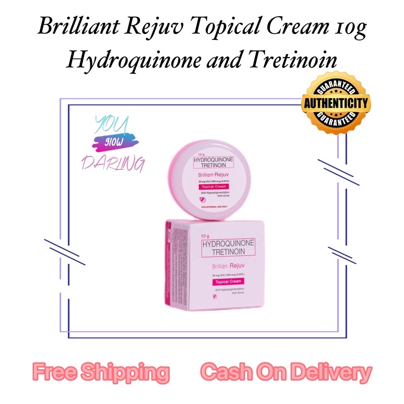 Authentic Brilliant Rejuv Topical Cream 10g | Shopee Philippines