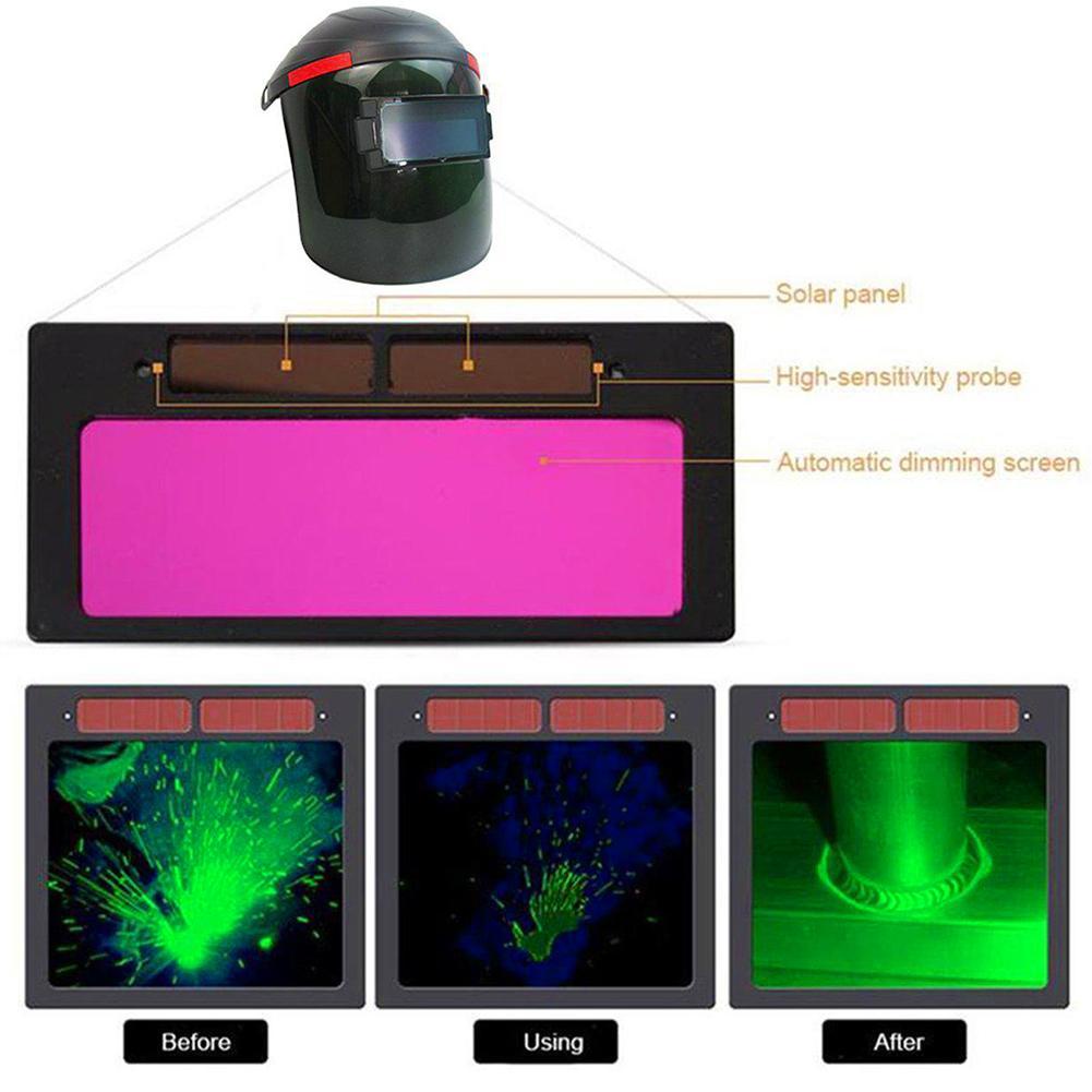 Solar Energy Automatic Photoconversion Welding Lens Lens Liquid Crystal ...