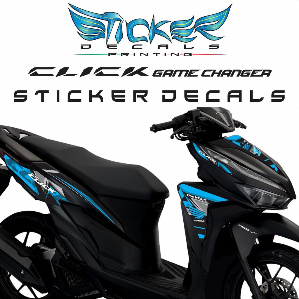 honda Click v2 gamechanger Sticker Decals | Shopee Philippines