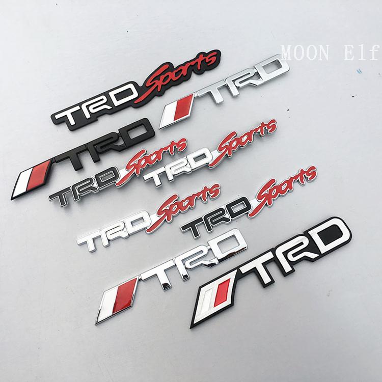 Car Reiz Camry TRD Rally Sport Personality TRD Car Sticker Car Label ...