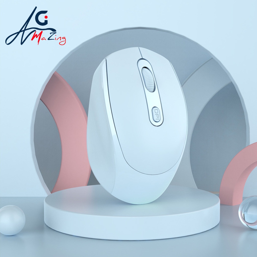 Morandi Wireless Mouse 2.4G Silent Ergonomic Optical Cordless Mobile ...