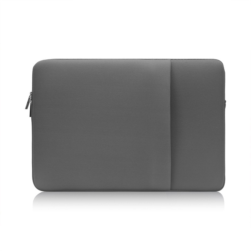 Universal Laptop Pouch with Front Compartment and Thick Cushion ...