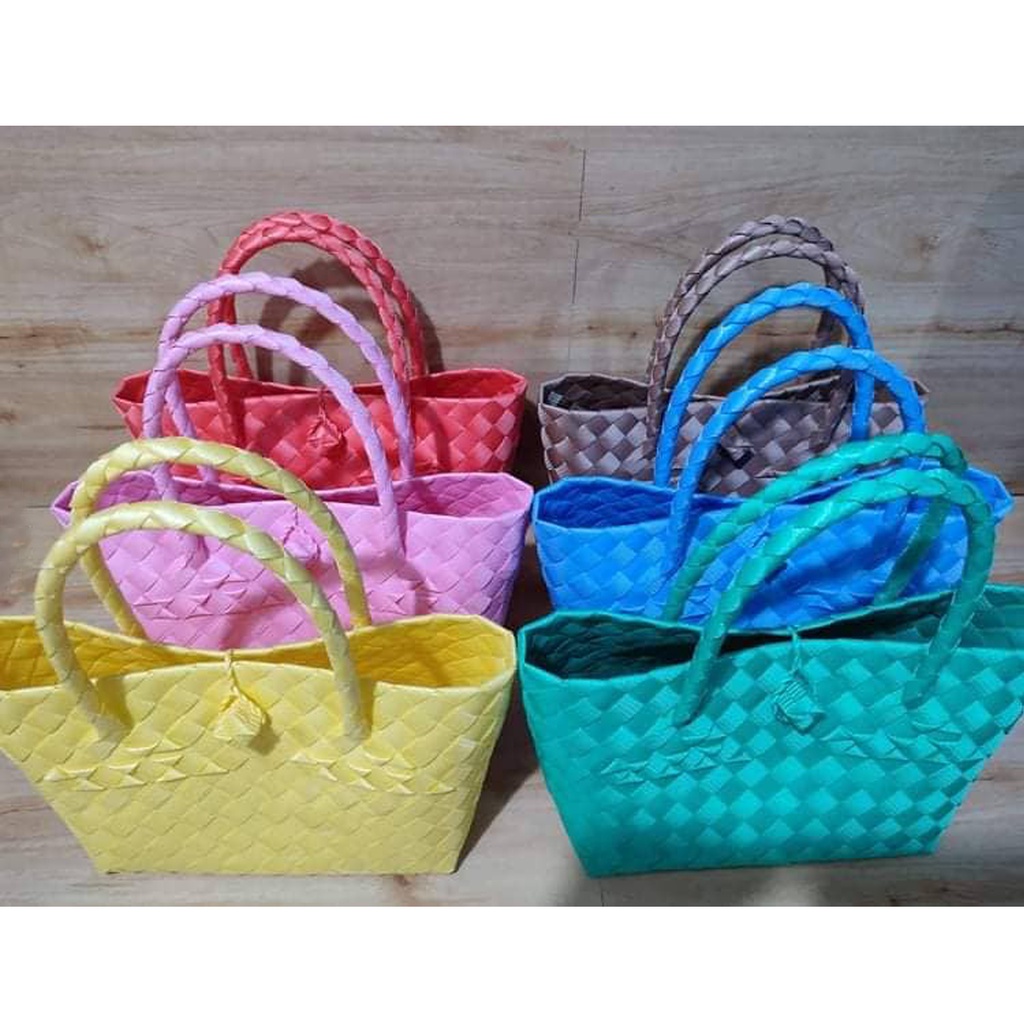 Mini Plastic Bayong /Souvenir /Giveaways /Hard Plastic (W5xL8 ...