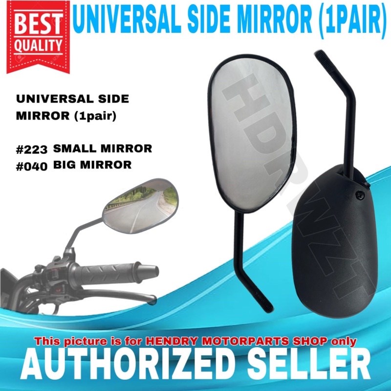 CSL Universal Genuine Standard Side Mirror (1 pair) Motorcycle Japan ...