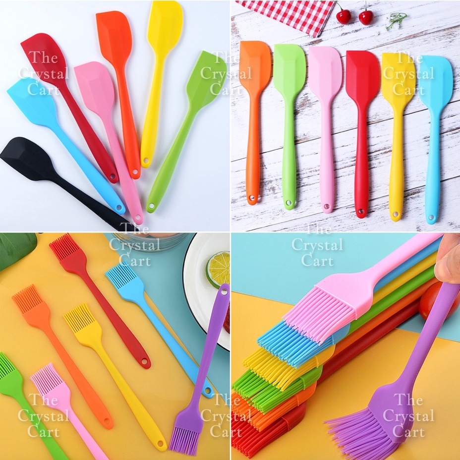 Silicone Baking Spatula Non Stick Heat Resistant | Shopee Philippines