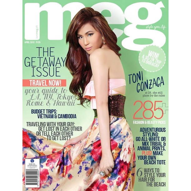 MEG Magazine April 2012 Toni Gonzaga | Shopee Philippines