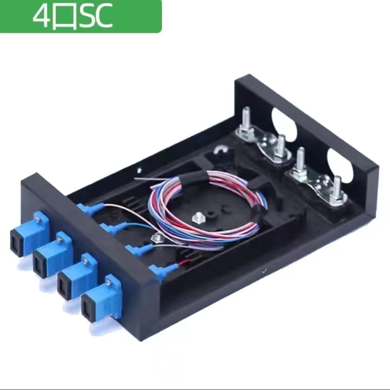 Optical Fiber Terminal Box 4-Port Single Mode Full Configuration SC ...