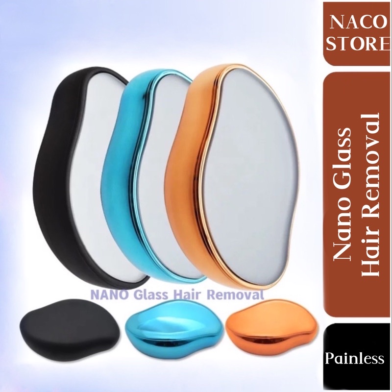 Original Nano Glass Hair Removal Painless Hair Remover Exfoliate ...