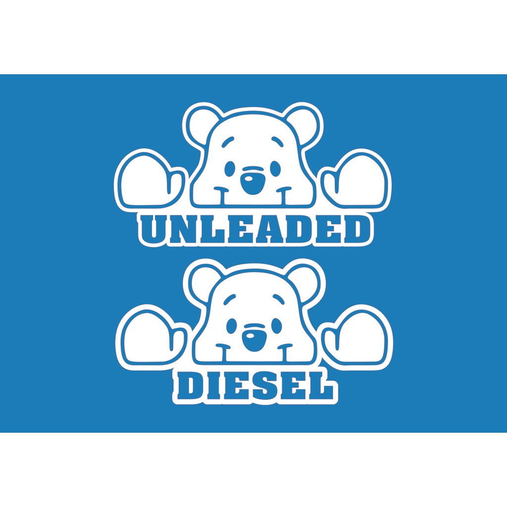 Gas tank winnie the pooh decals sticker | Shopee Philippines