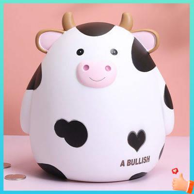 piggy bank big size alkansya ipon challenge Cartoon Creative Zodiac Ox ...