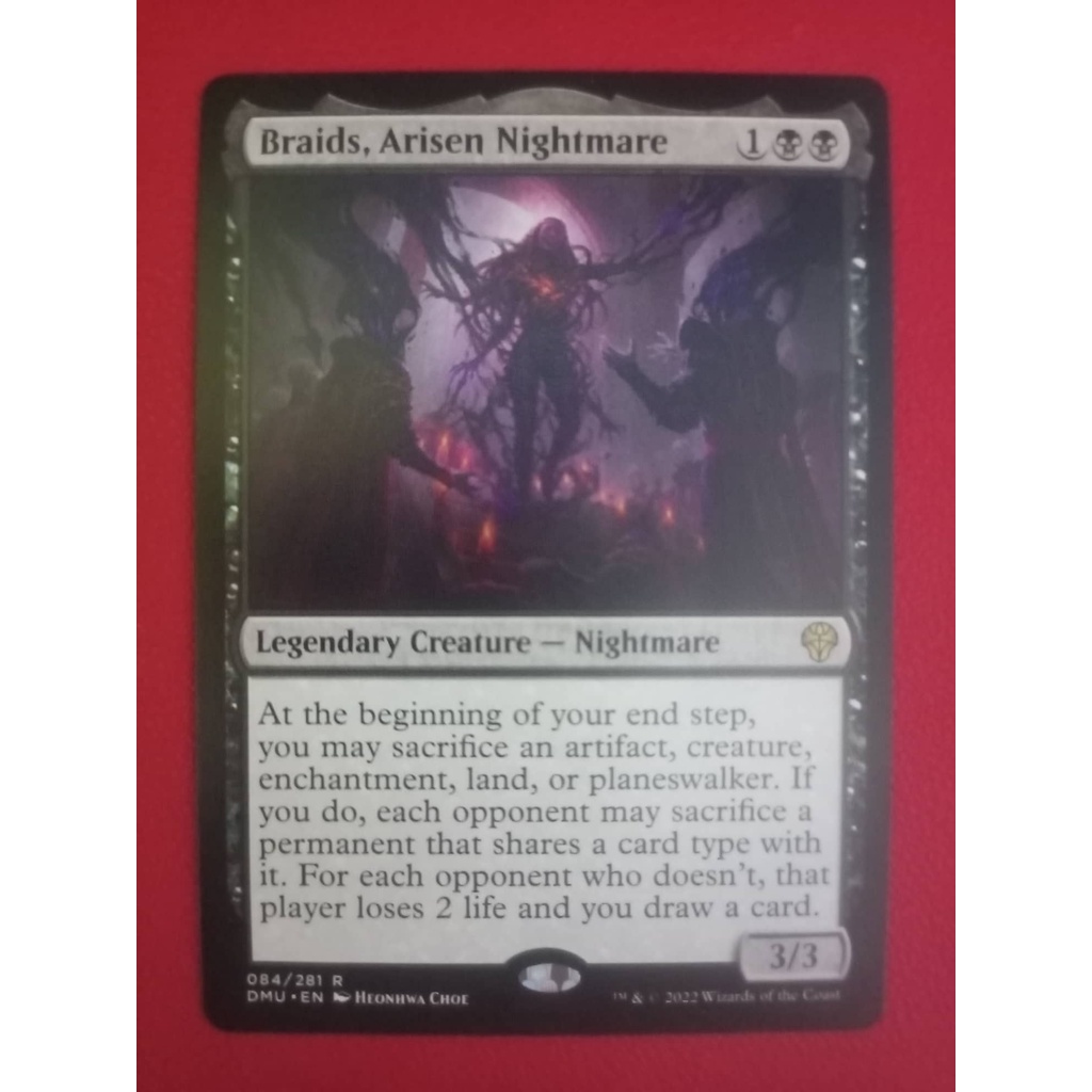 MTG Magic: The Gathering - Braids, Arisen Nightmare DMU | Shopee ...