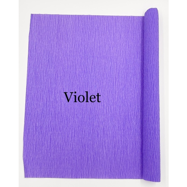 Crepe Paper Rolls Shades of Voilet | Shopee Philippines