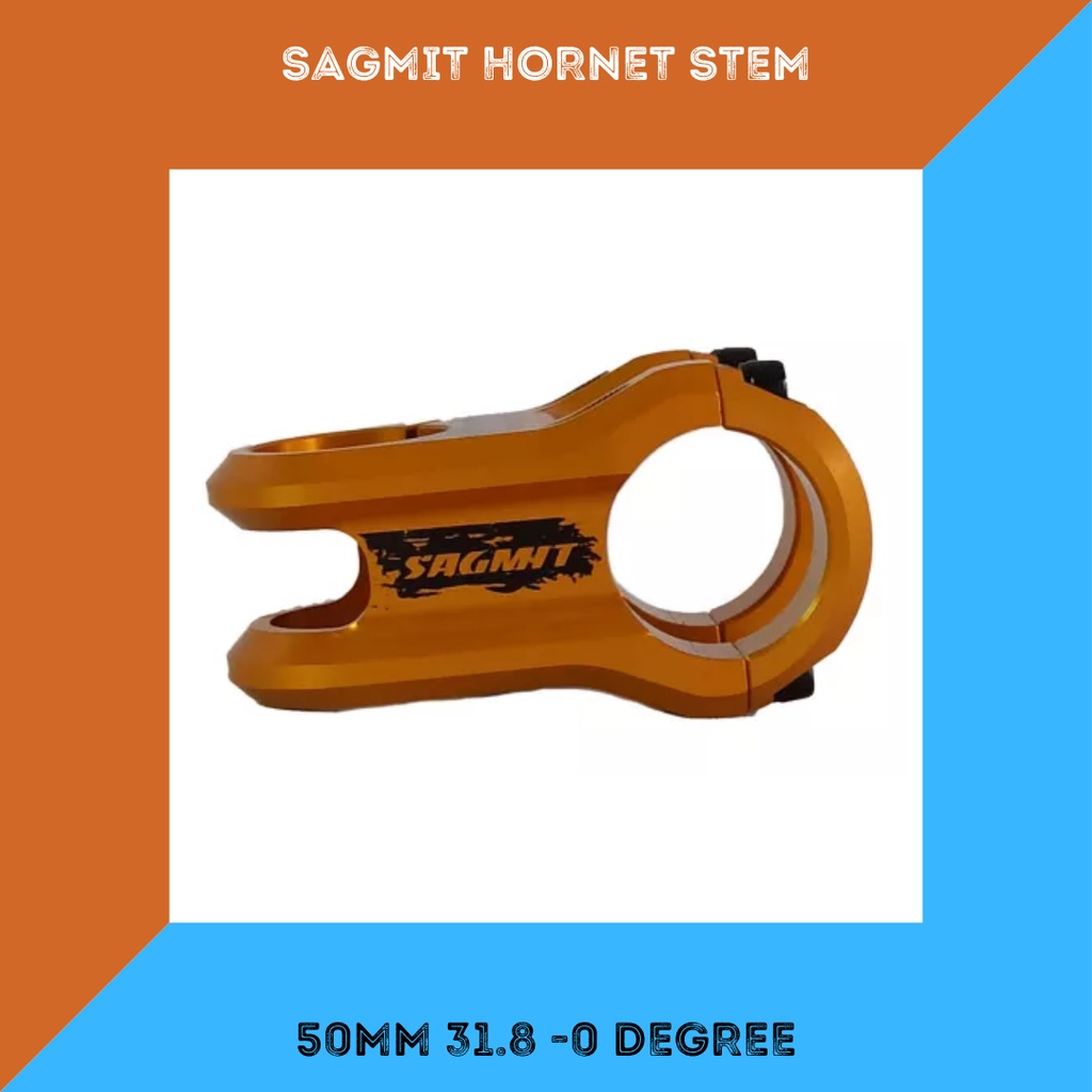 HORNET STEM 50MM 31.8 -0 DEGREE (SAGMIT) | Shopee Philippines