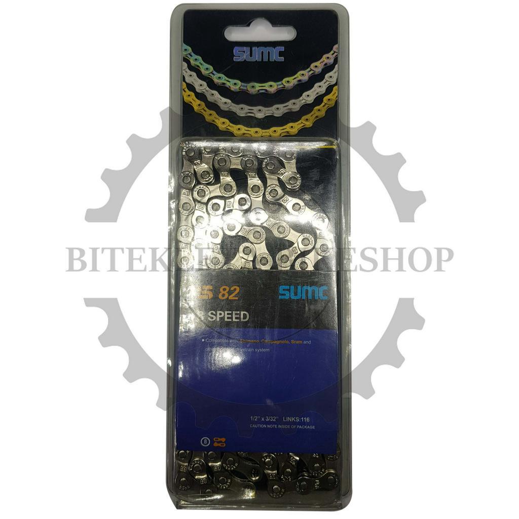 SUMC CHAIN 8SPEED 9SPEED 10 SPEED 11SPEED CHROME PLATED | Shopee ...