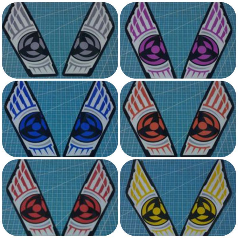 Honda Click 125I And 150I V2 Eye Winker /Sticker Sharingan Eye | Shopee ...