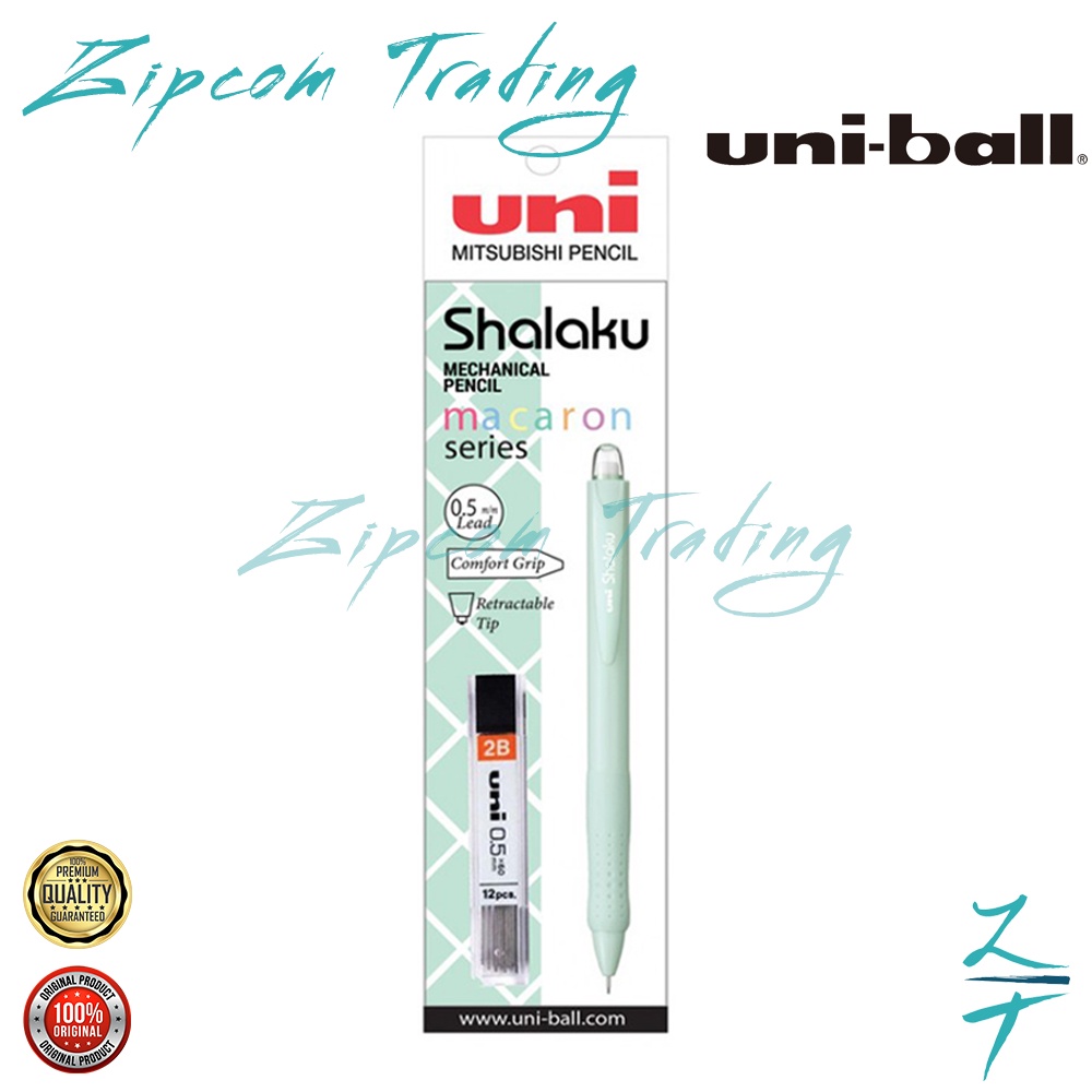 Uni Shalaku Mechanical Pencil 0.5mm With Free Pencil Leads (M5-100A ...