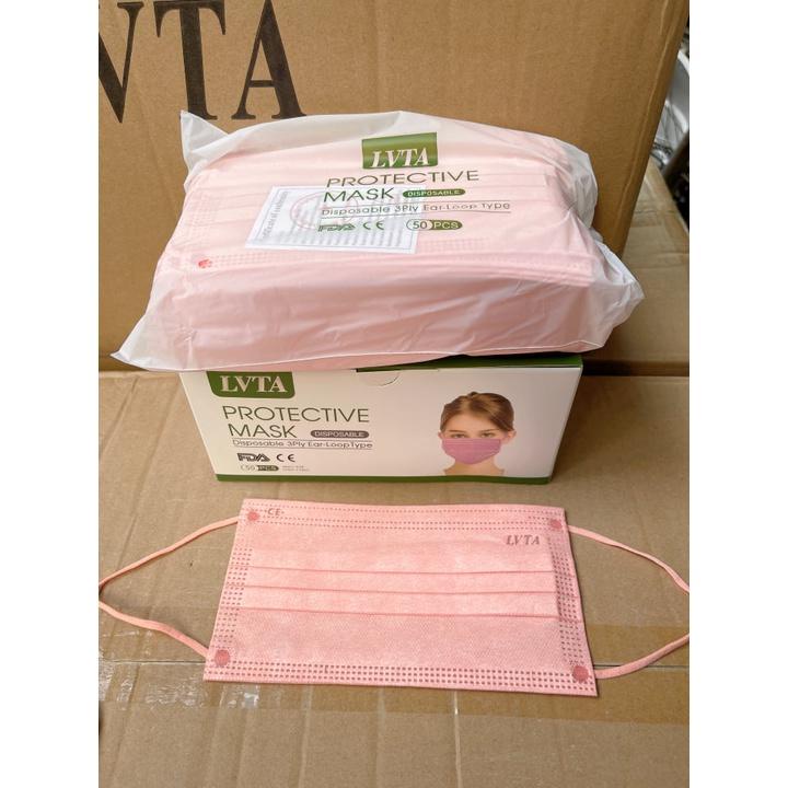 [NEW!] ROSE SAKURA Aesthetic Face Mask LVTA 3ply Facemask High-Quality ...