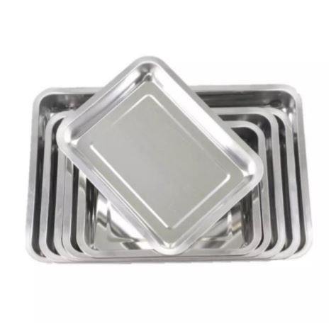 Food Tray Makapal Heavy Duty Stainless Steel Serving Tray Lagayan ng ...