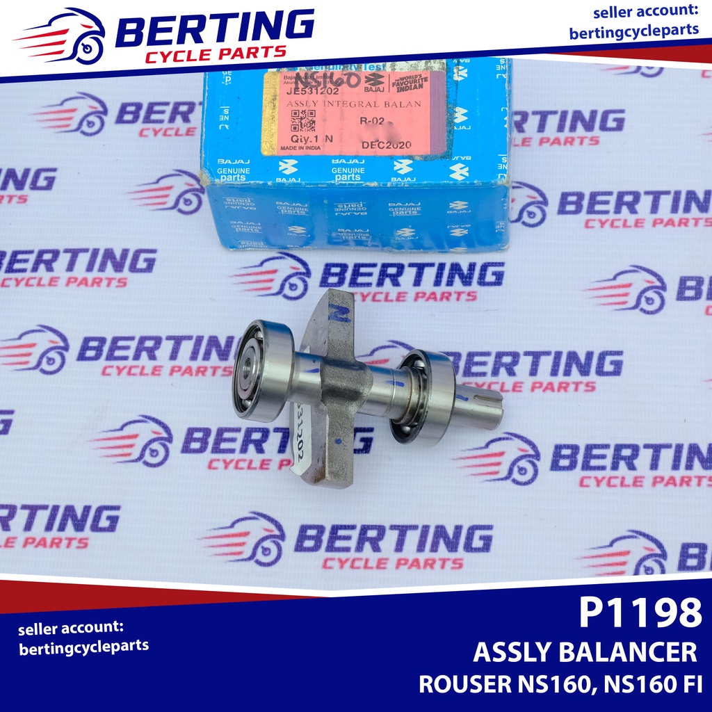 BALANCER ASSEMBLY Rouser NS160 Carb and FI Genuine JE531202 | Shopee ...