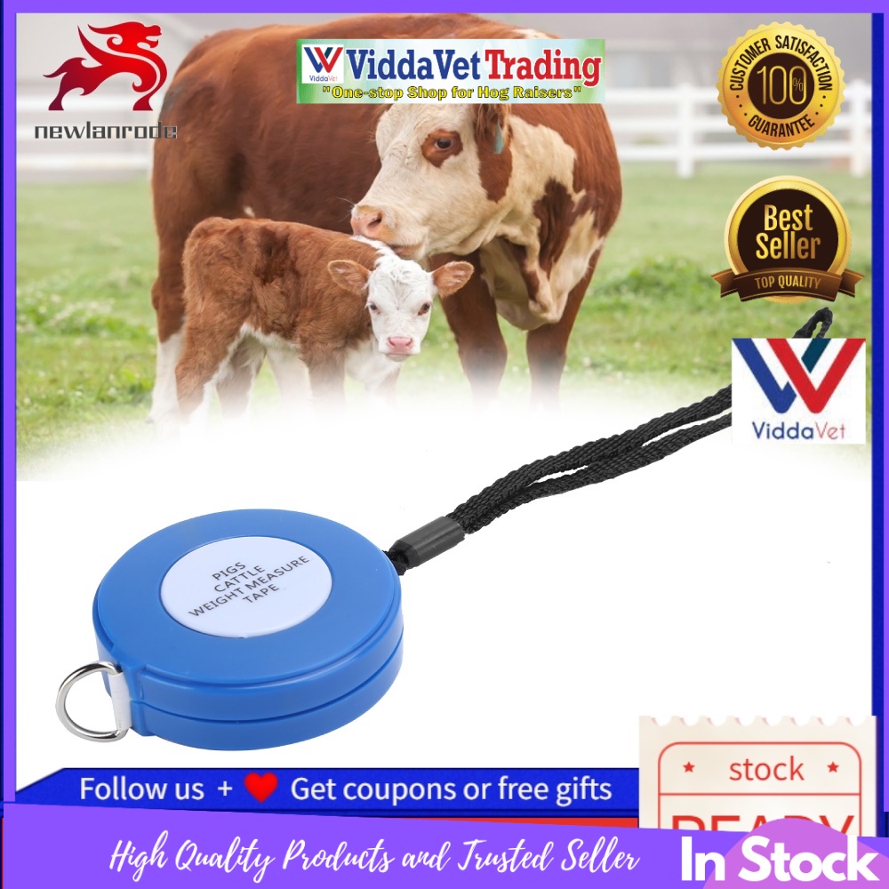 2.5m Body Weight Tape Measure Retractable Measuring Farm Equipment for ...