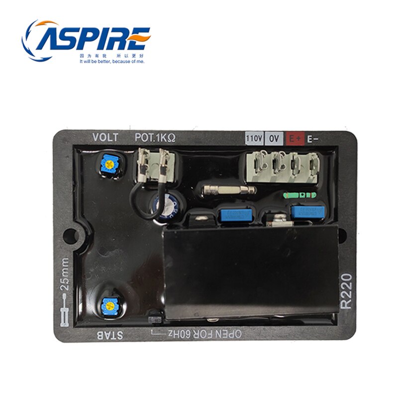 R220 automatic voltage regulator avr 30kva for generator alternator ...
