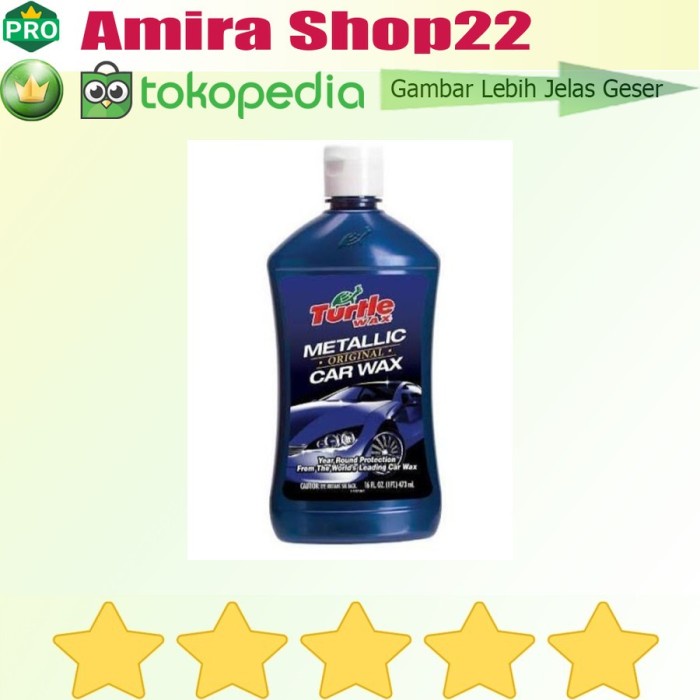 Kt1c4 original Metallic Blue turtle wax Car Polishing wax | Shopee ...