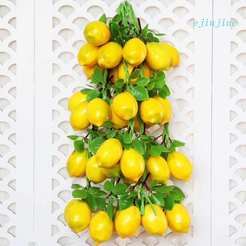 cc Simulation Artificial Fruit Lemon String for Restaurant Hotel Home ...